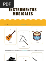 Bingo Instrumentos Musicales 3x3 | PDF