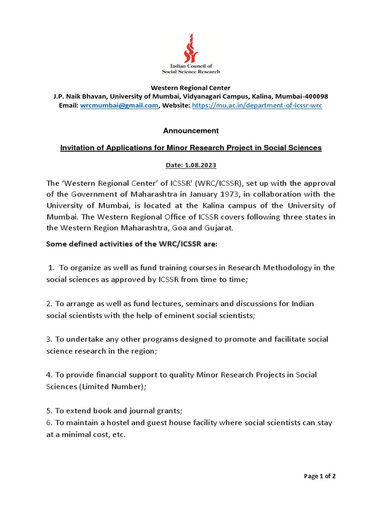 Notification For MRP AY 2023 24 - 230815 - 200501 | PDF | Science