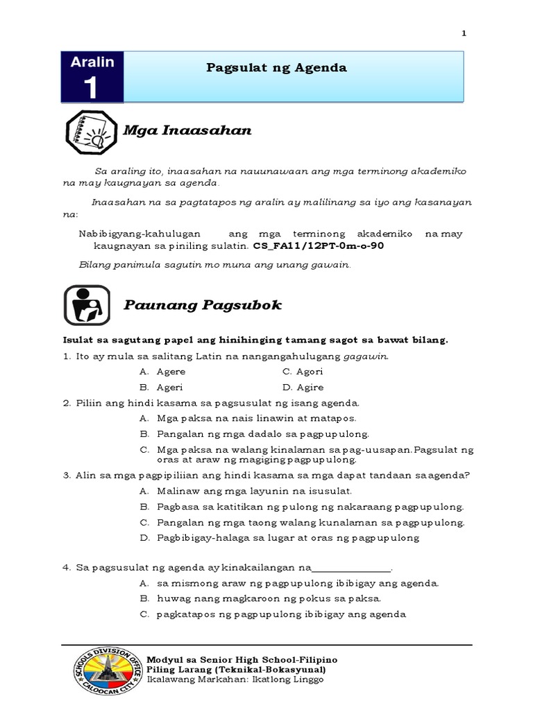 Filipino Akademik Q2 Week 3 | PDF