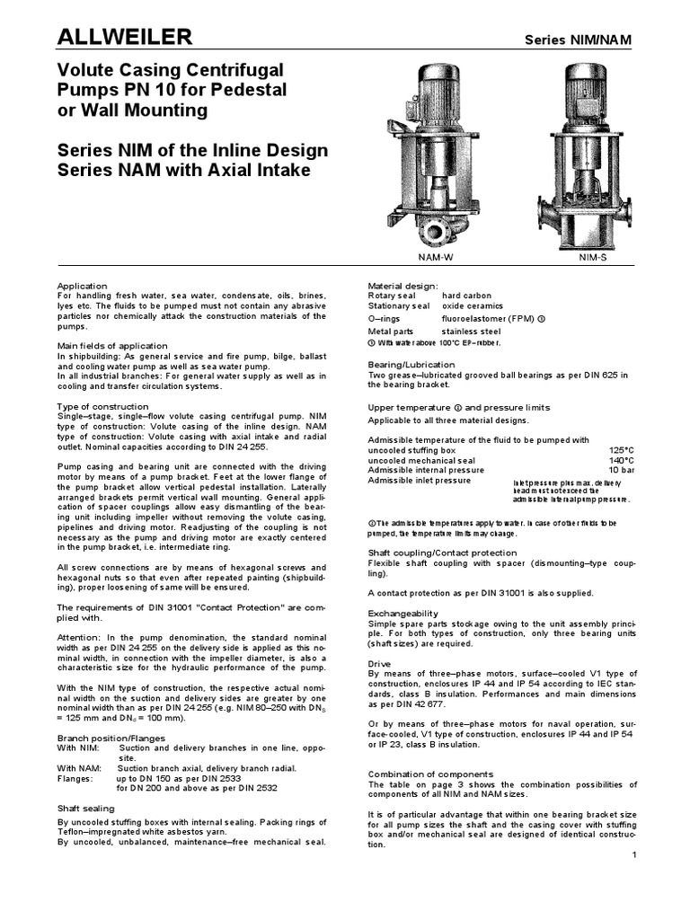 Nim Nam | Download Free PDF | Pump | Screw