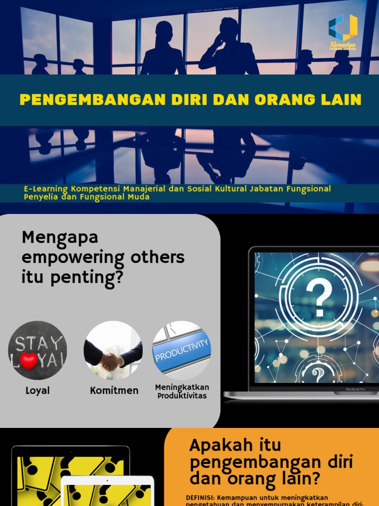 Pengembangan Diri Dan Orang Lain. | PDF | Karier & Perkembangan | Pengembangan Diri