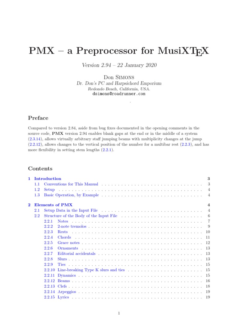 PMX 294 | PDF | Te X | Computer File