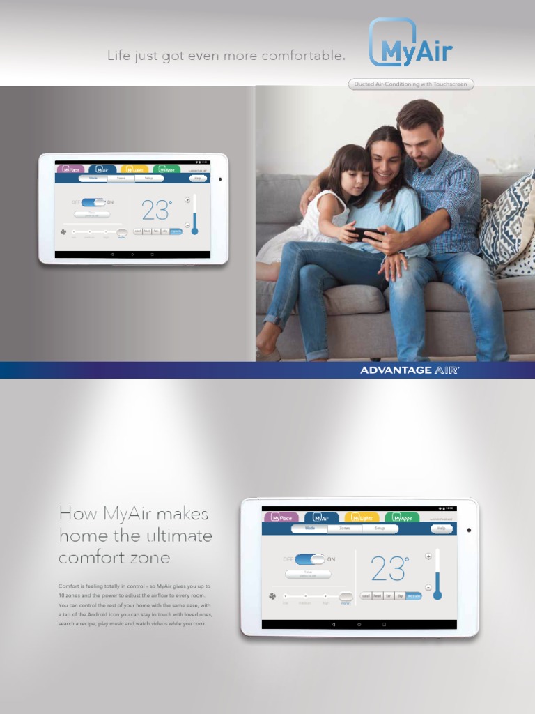 MyAir Brochure | PDF | Android (Operating System) | Tablet Computer
