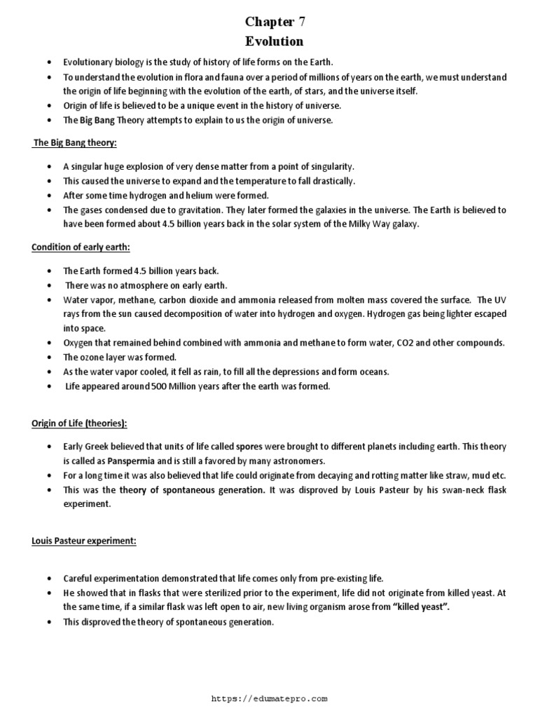 Evolution | PDF | Homology (Biology) | Evolution