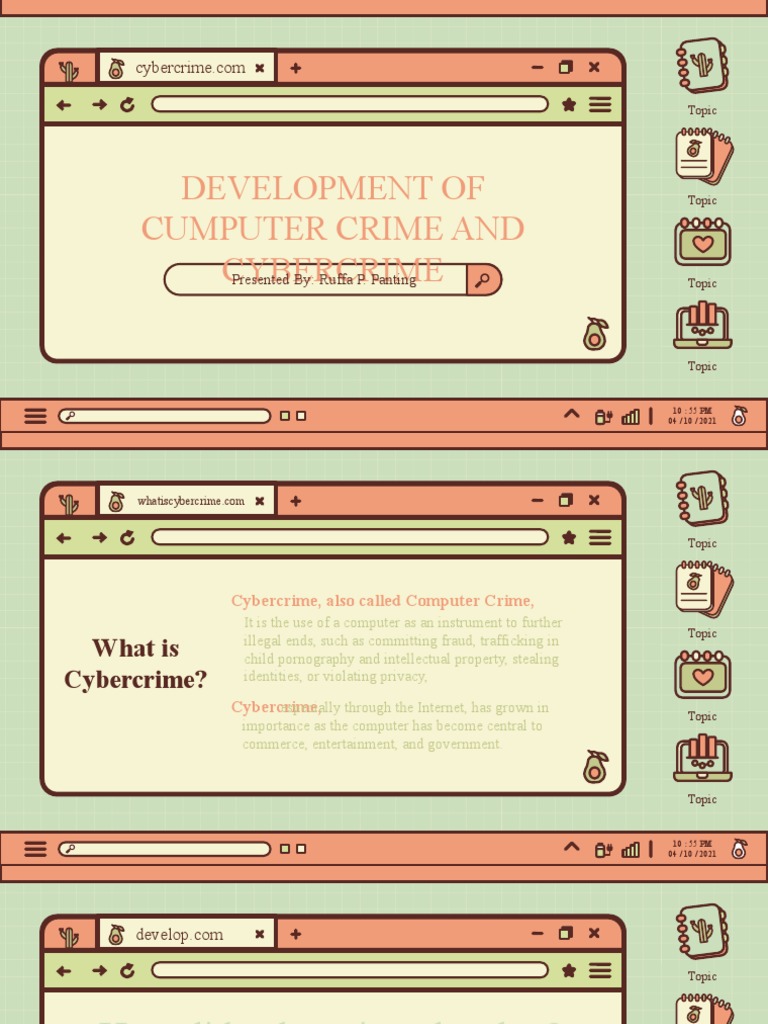 Computer Crime and Cybercrime | PDF | Cybercrime | Crimes