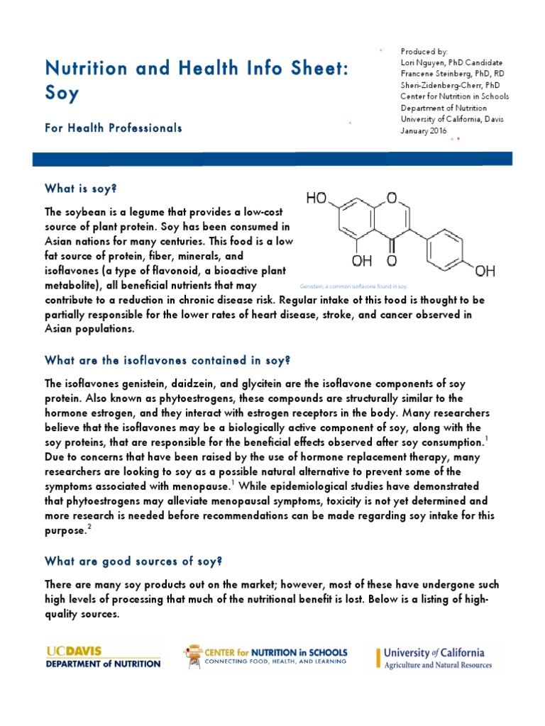 Fact Pro Soy | Download Free PDF | Soybean | Tofu