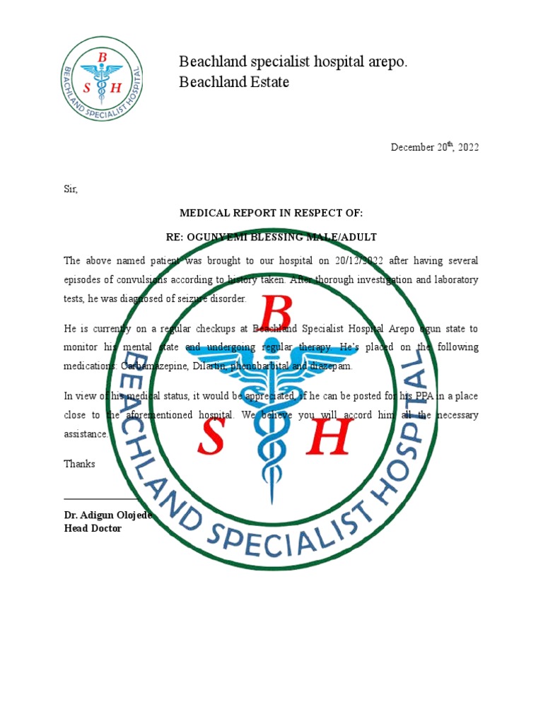 Blessing Letter | PDF