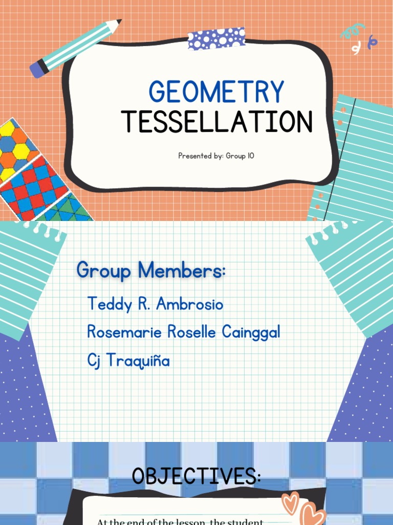 Math-Geometry Tessellation | PDF | Triangle | Geometric Shapes