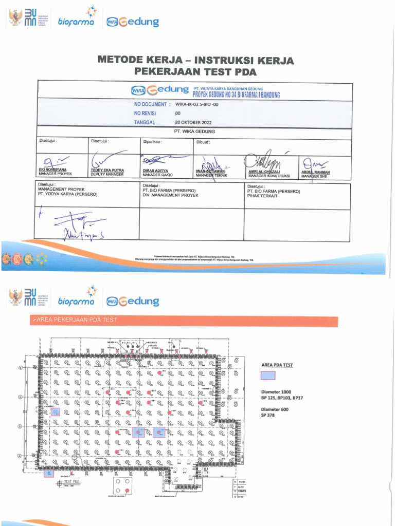 Metode Kerja - Tes Pda | PDF