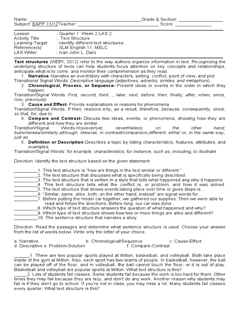 Eapp - Week 2 Las 1-3 | PDF | Lawn | Seismology
