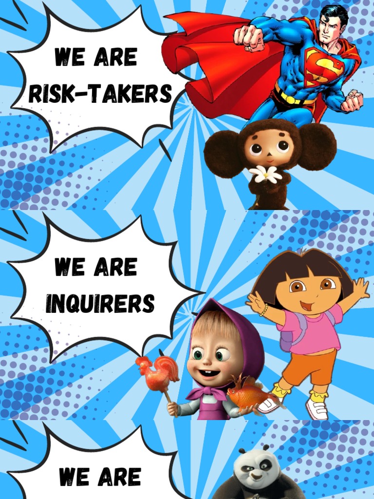 IB Character Traits in Cartoons | PDF | Self-Improvement