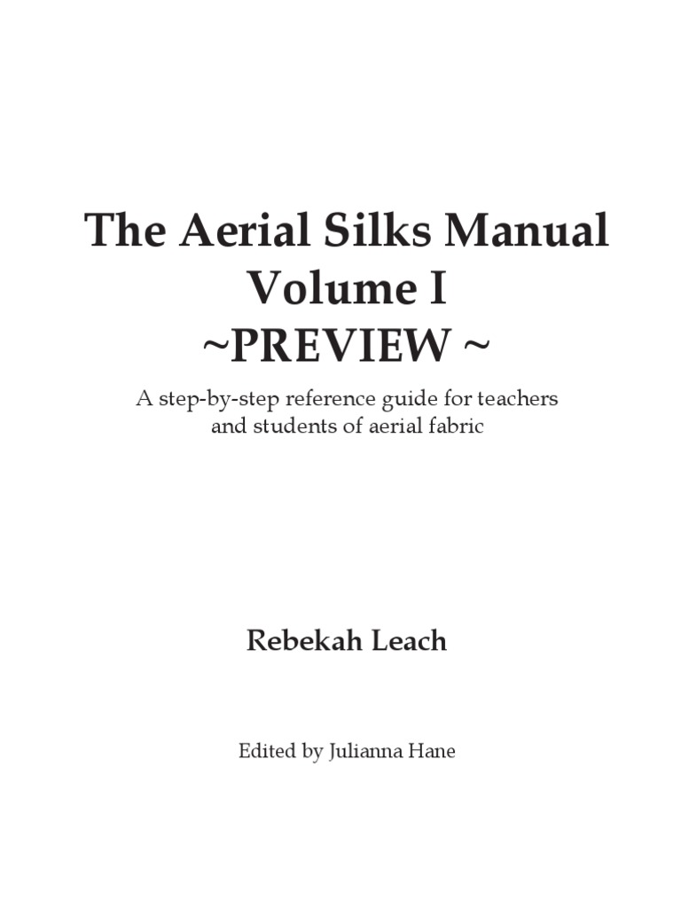 Silks Book Preview | PDF
