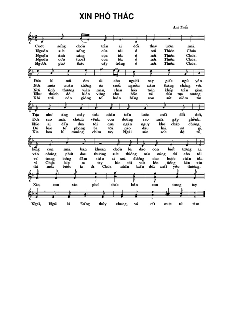 Xin Pho Thac | PDF