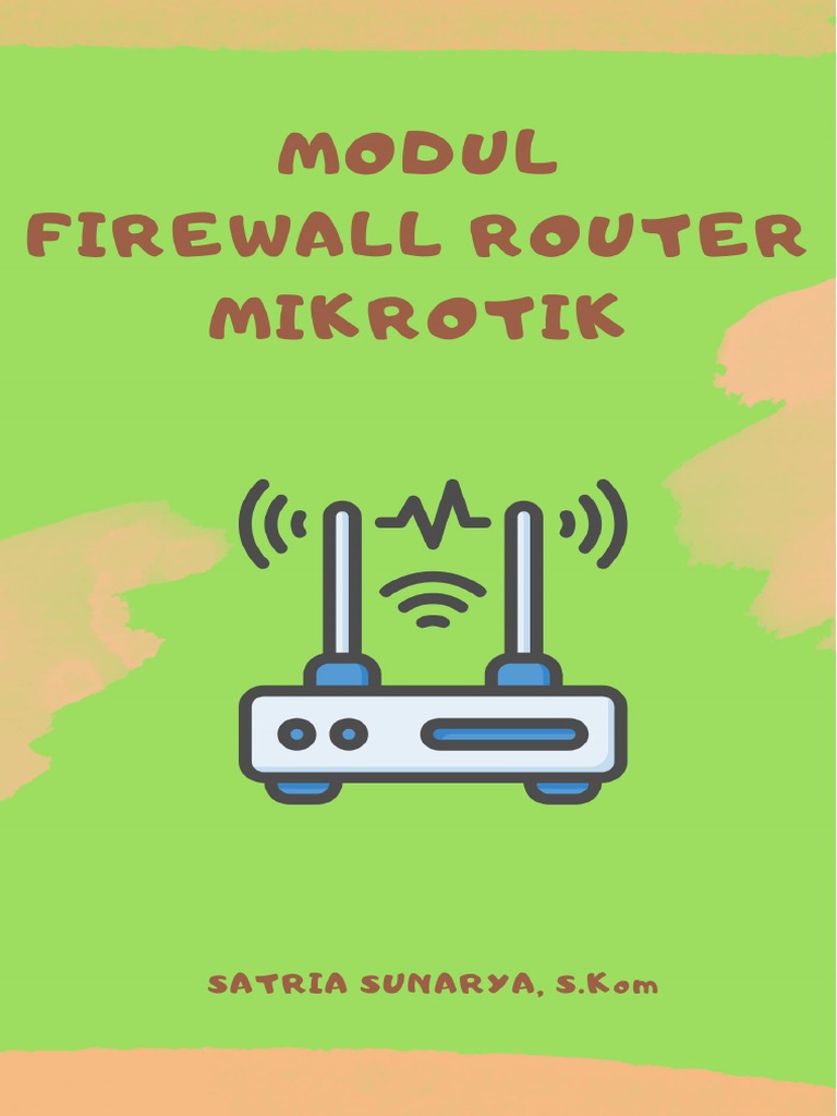 Modul Firewall Router Mikrotik-1 | PDF