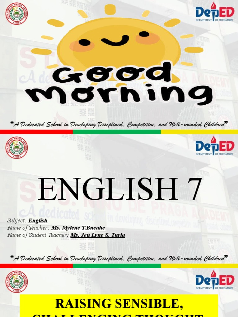 Raise Sensible, Challenging Thought Provoking Questions in Public Forums-Panel Discussion-Q3-G7 ...