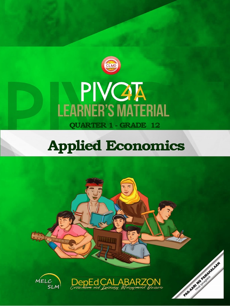 Applied - Economics - Q1 - SHS Applied | PDF | Demand | Supply (Economics)