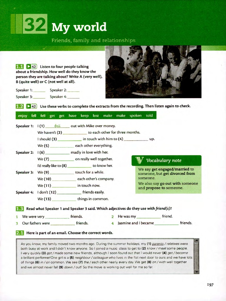 Unit 8 Vocabulary - My World | PDF | Vocabulary