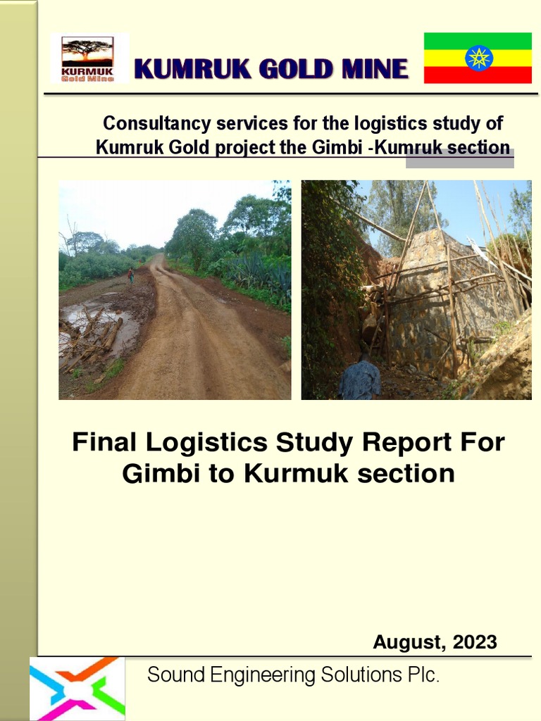 230828-Final Logistics Survey Report Gimbi To Kurmuk | PDF | Road ...