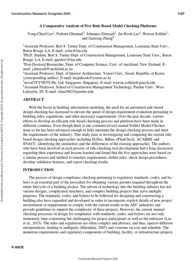 A Comparative Analysis of Five Rule-Based Model Checking Platforms ... A Comparative Analysis of Five Rule-Based Model Checking Platforms ...