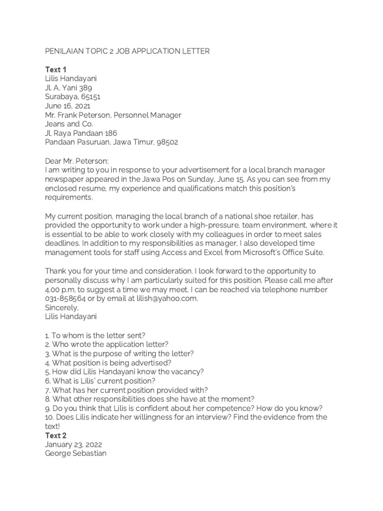 English Exercise (Must Be Anwer) | PDF