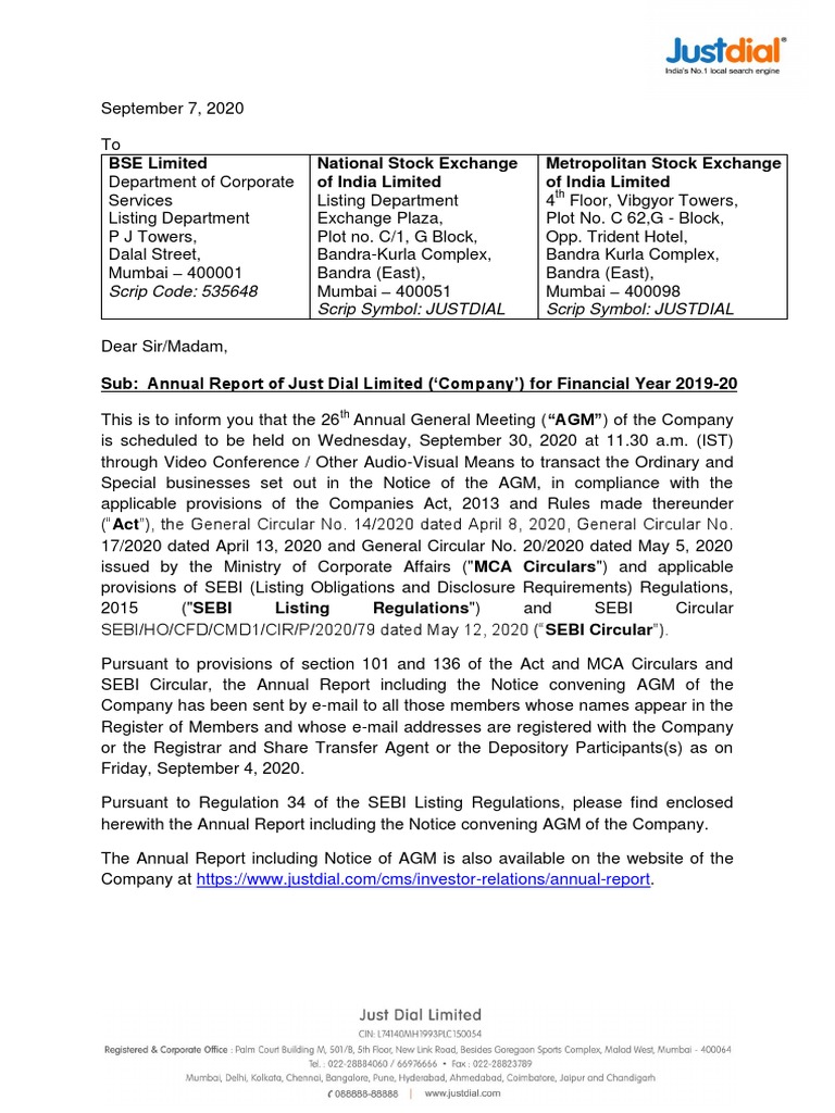 Justdial 2020 | PDF | Small And Medium Sized Enterprises | Mobile App