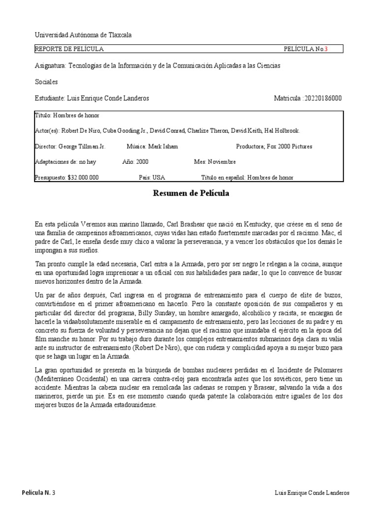 Hombres de Honor | PDF