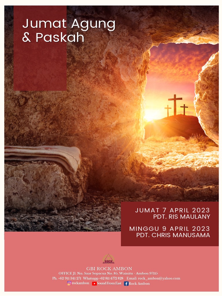 Ringkasan Khotbah Edisi Jumat Agung & Paskah | PDF