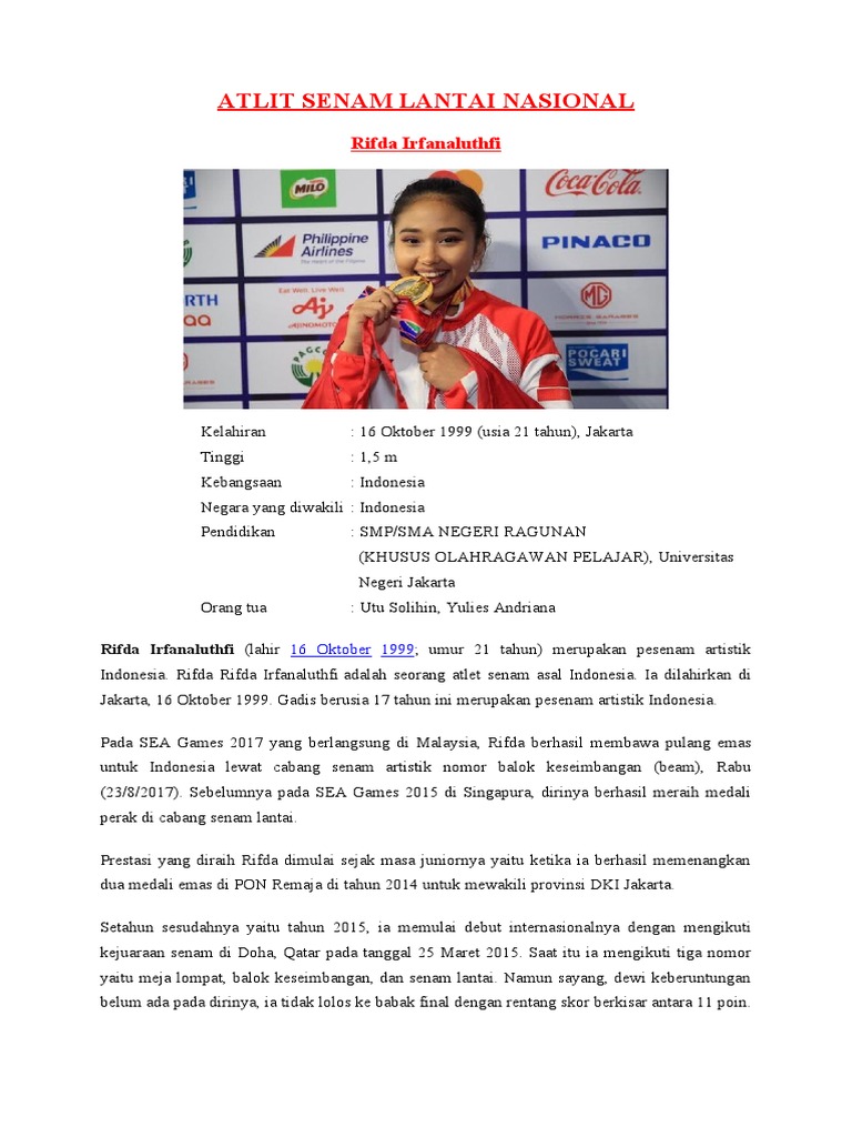 Atlit Senam Lantai Nasional Pdf