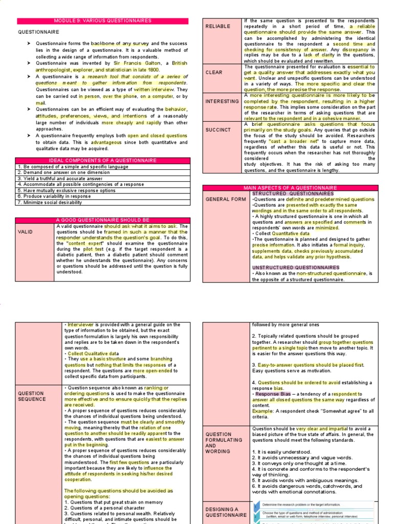 Eapp Module 9 & 10 | PDF | Questionnaire | Multiple Choice Eapp Module 9 & 10 | PDF | Questionnaire | Multiple Choice
