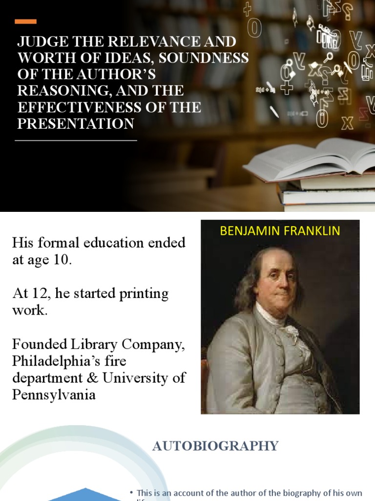 Benjamin Franklin | PDF