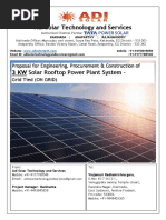BOQ - 5MW Ground Mounted Solar PV Plant | PDF | Loans | Interest