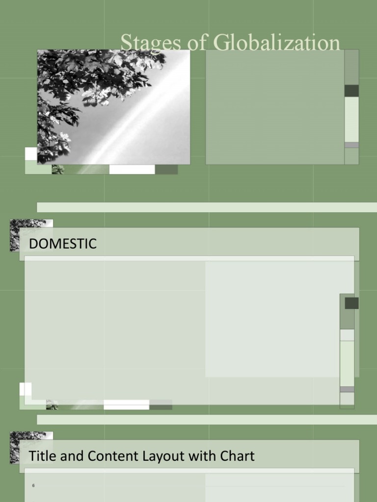 Stages of Globalization | PDF