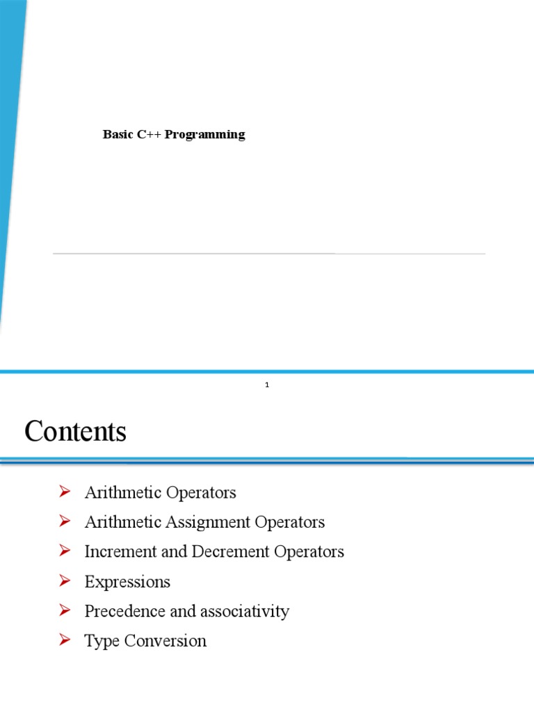 Chapter 2 (Part 3) | PDF | Arithmetic | Namespace Chapter 2 (Part 3) | PDF | Arithmetic | Namespace