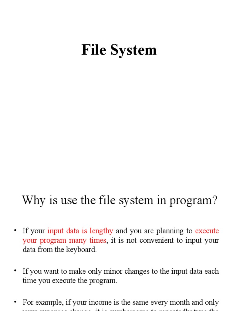 File System | PDF | Computer File | Software Engineering File System | PDF | Computer File | Software Engineering