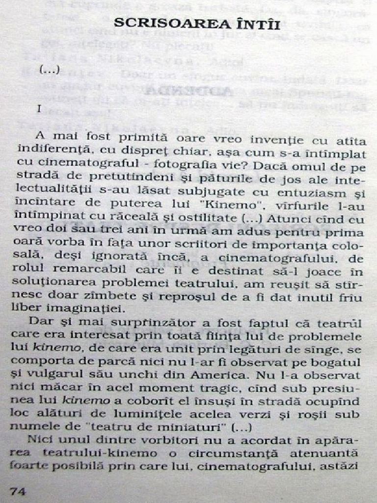 Leonid Andreev - Scrisoarea I | PDF