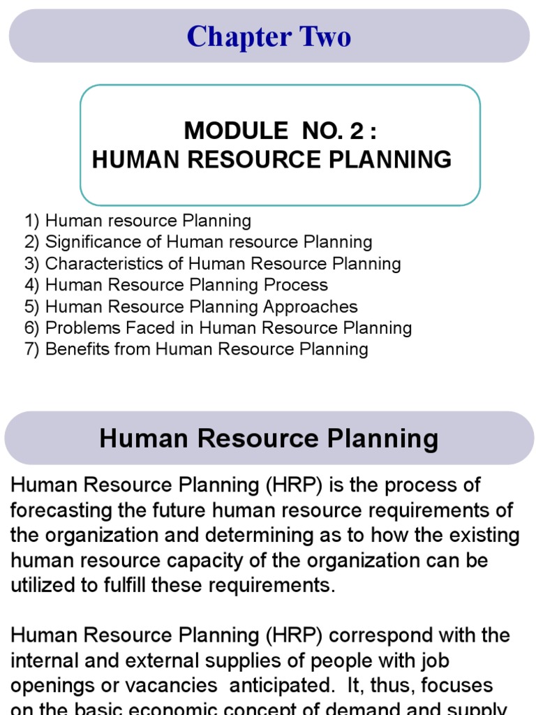 Chapter 2 HRM | PDF | Human Resources | Human Resource Management