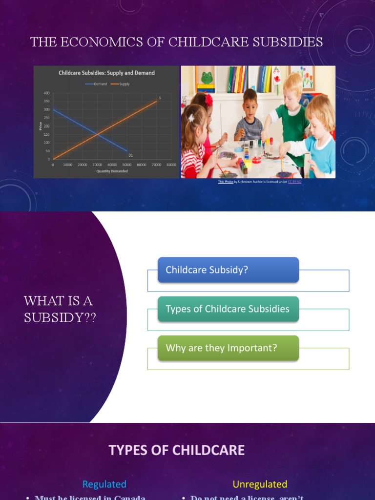 The Economics of Childcare Subsidies PowerpointCameronCynthia | PDF ...