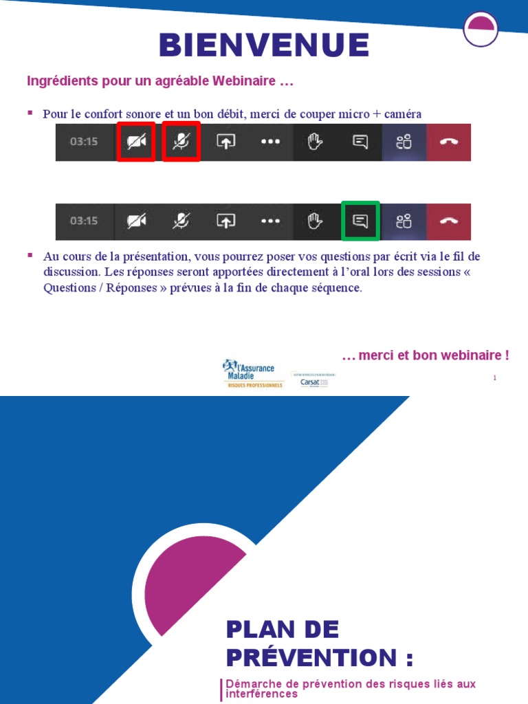 Webinaire Plan Prevention | PDF | Sécurité | Santé et sécurité au travail