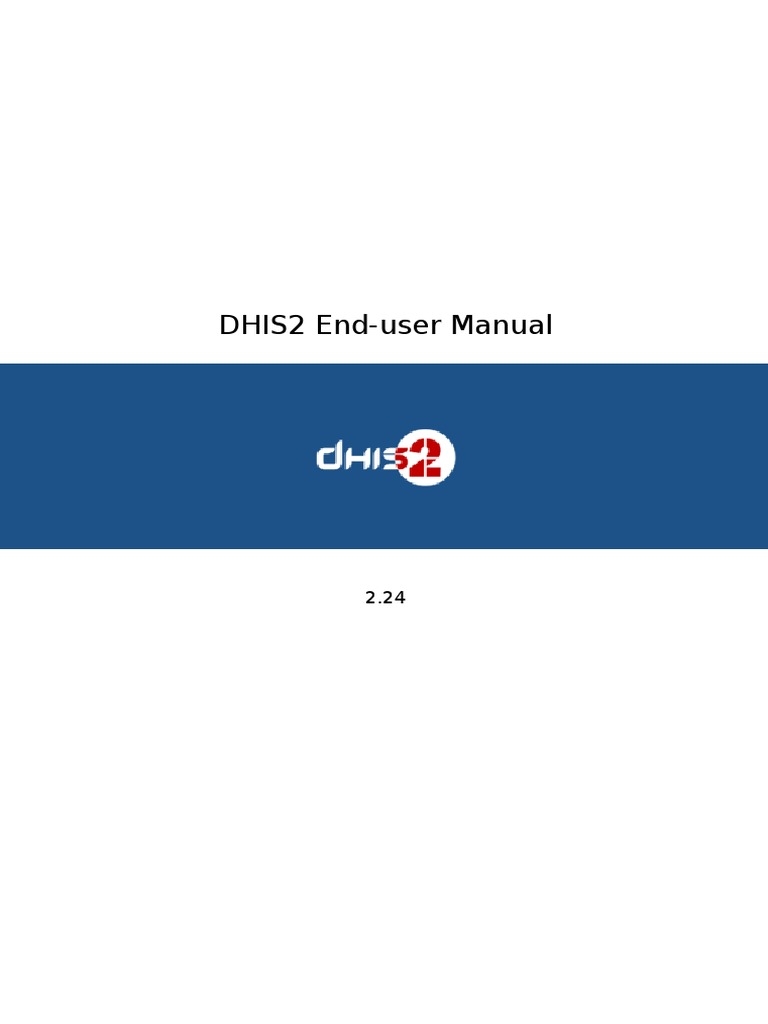 Dhis2 End User Manual | PDF | Databases | Data