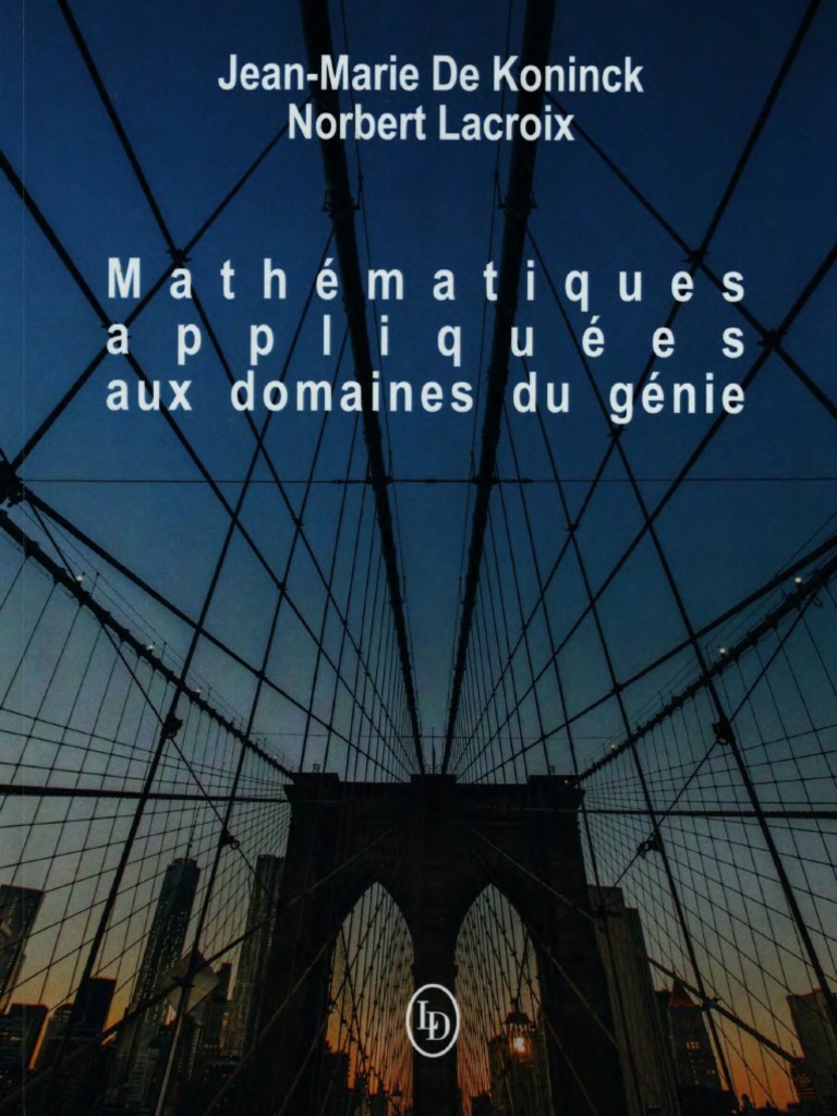 Mathématiques Appliquées Aux Domaines Du Génie | PDF
