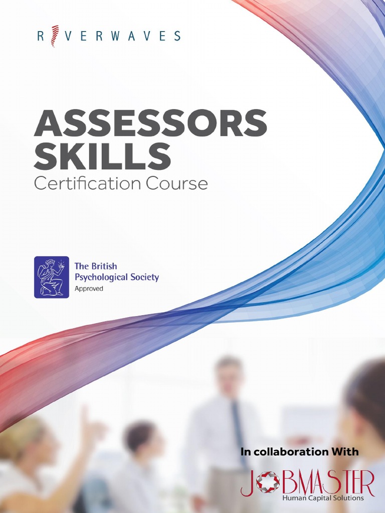 Assessor Skills Certification Workshop | PDF | Educational Assessment | Learning