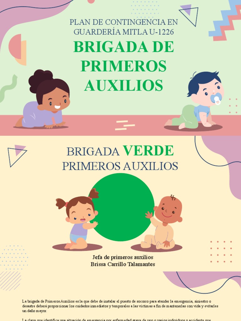 Brigada de Primeros Auxilios | PDF | Primeros auxilios | Inundar