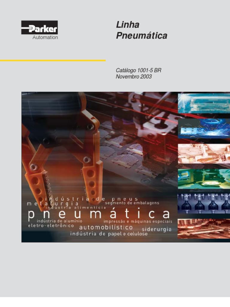 Catálogo Completo Parker - Linha Pneumática | PDF | Qualidade (negócios) | Válvula