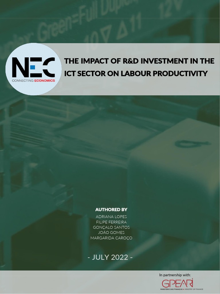 The Impact of R&D Investment in The ICT Sector On Labour Productivity | PDF | Regression ...