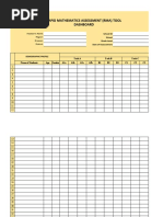 RMA - Grade 3 Learner Scoring Sheet | PDF | Elementary Mathematics ...