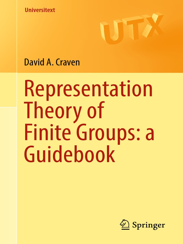 3-Rep Theory A Guidebok Craven | PDF | Group (Mathematics) | Module ...