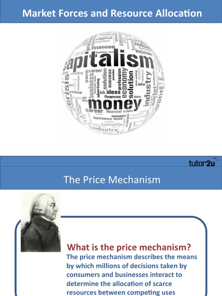 Market Mechanism Forces - Resources Allocation | PDF | Market ...