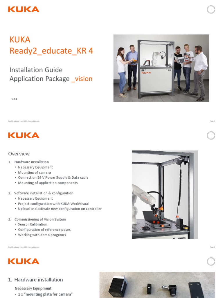 Installation Guide R2E Application Package Vision - V02 | PDF