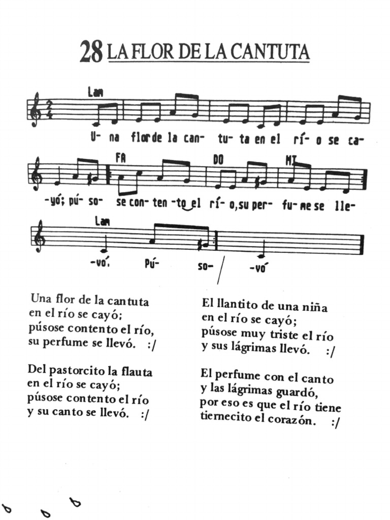 La Flor de La Cantuta | PDF