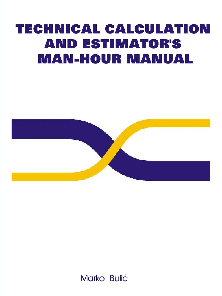 Technical Calculation & Man-Hour Manual | PDF | Secondary Sector Of The ...